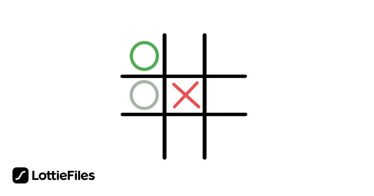 Free Tic Tac Toe Animation by ayesha umer | LottieFiles