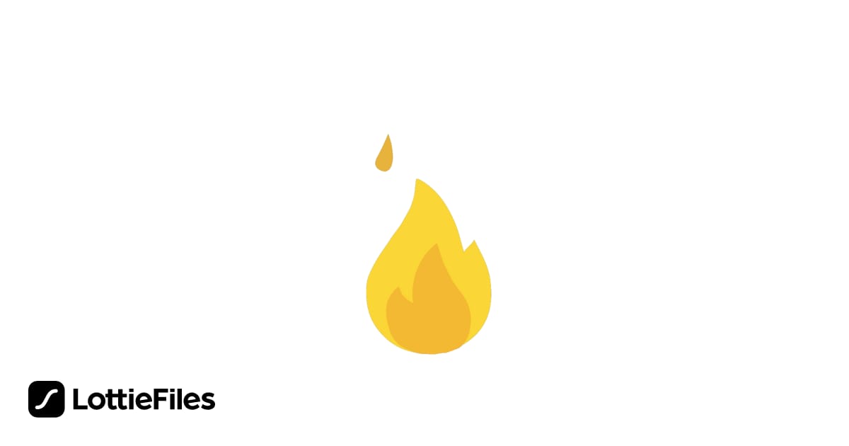 Free Flame - Streak Animation by Noah Wise | LottieFiles