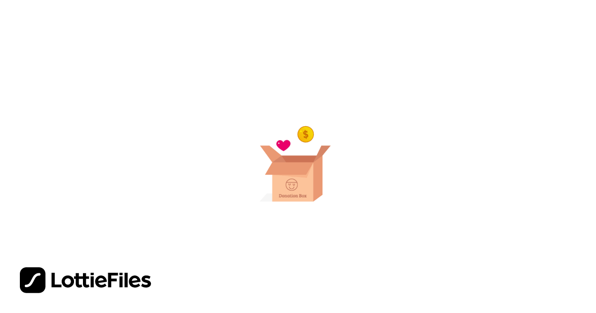 Free Donation Box Animation by Muhammad Eltelbany | LottieFiles