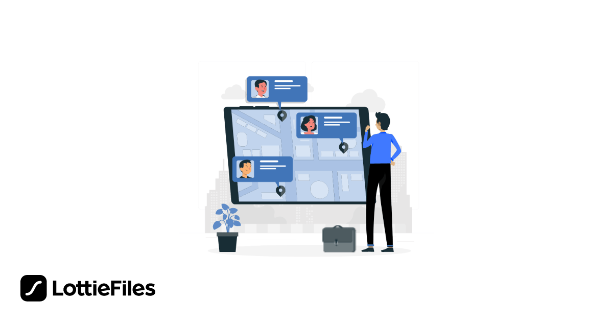 Free track location animation Animation by Rehman_javed | LottieFiles