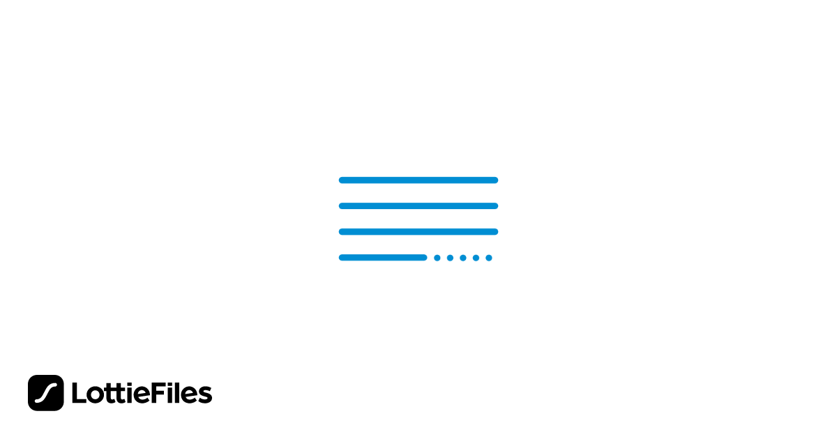 Free Lines Document Preloader Blue Animation by Umer Khawer | LottieFiles