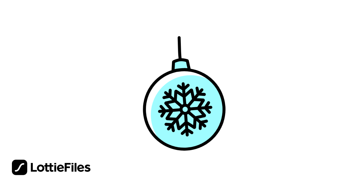 Free Christmas Ball Animation by Victoria Shelest | LottieFiles