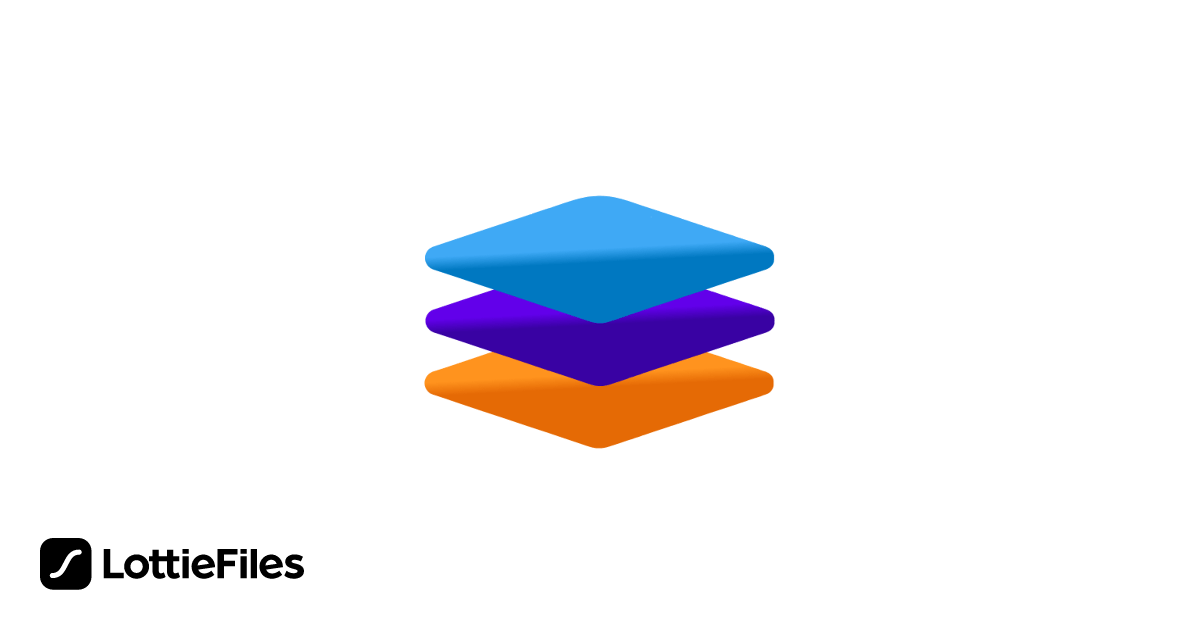 Free Layers Stack Animation by JavierOcanas | LottieFiles