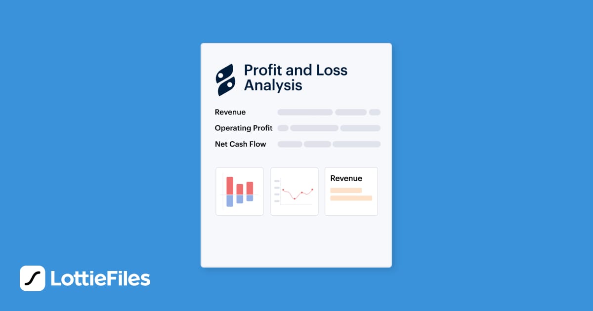 Free P/L Analysis Template Animation by Adam Marton | LottieFiles