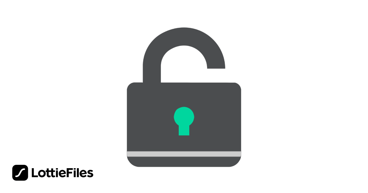 Free Padlock Animation by RBR Digital | LottieFiles