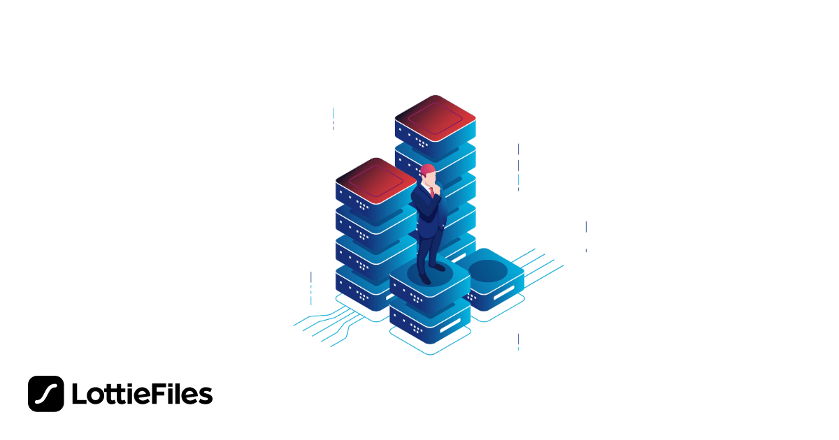 Free Server database ai information Animation by PNC Media | LottieFiles