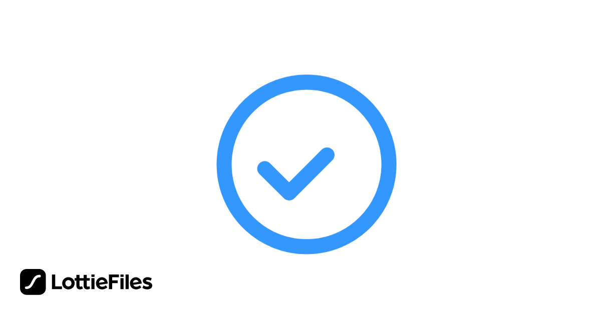 Free Check animation Animation by Vishnu Haridas | LottieFiles