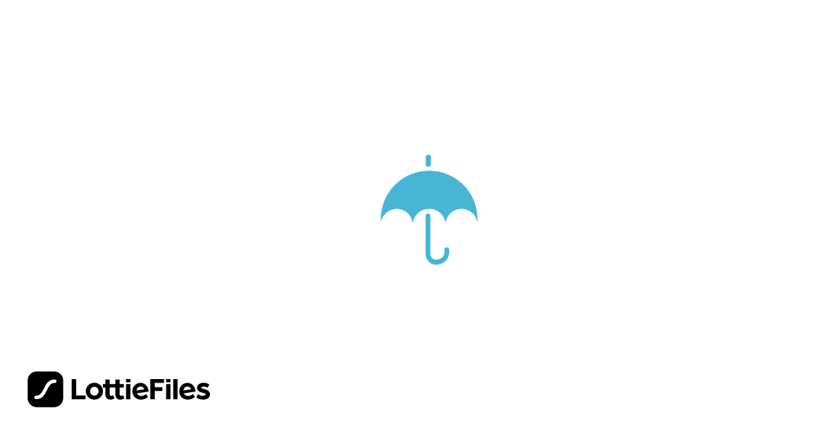 Free Umbrella Animation by Usama Razzaq | LottieFiles