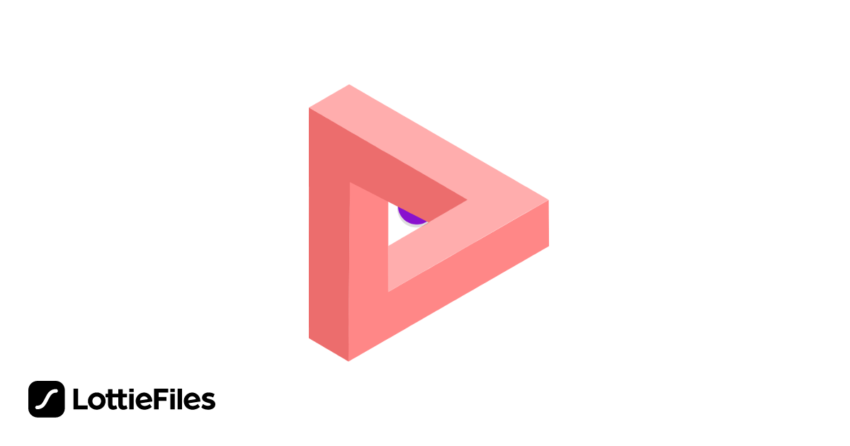 Free Triangle Cube Shape animation Animation by Abdul Latif | LottieFiles