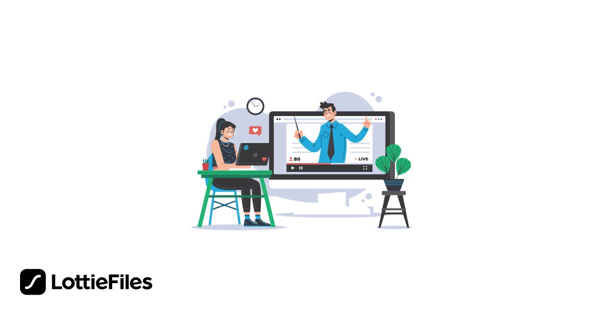 Free Online Teaching Animation by MANSOURI | LottieFiles