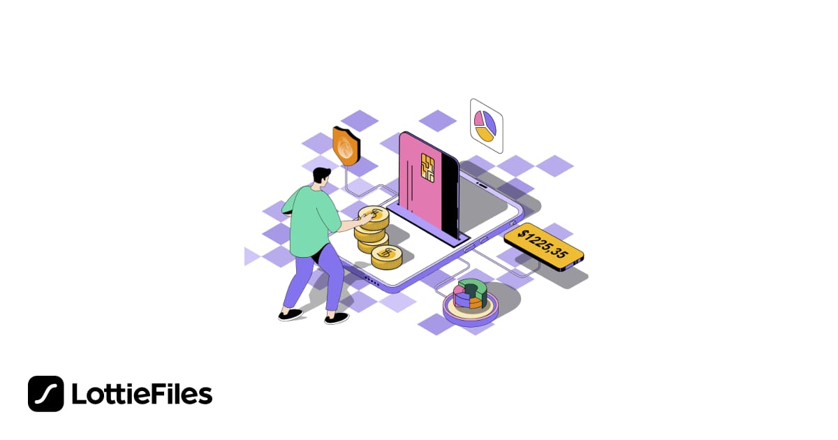 Free Mobile banking Animation by Beta tech solutions | LottieFiles