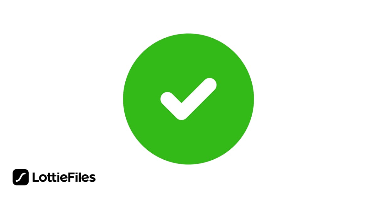 Free Done Animation by N YY | LottieFiles