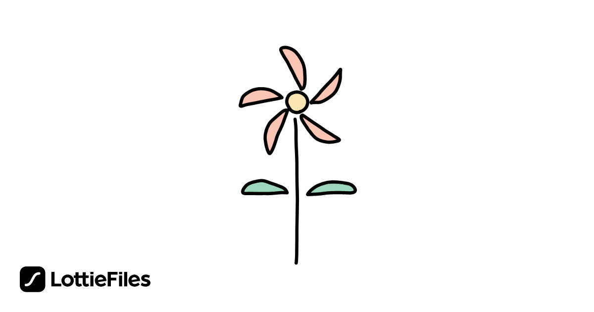 Free Red Flower Animation by MayLi Leow | LottieFiles