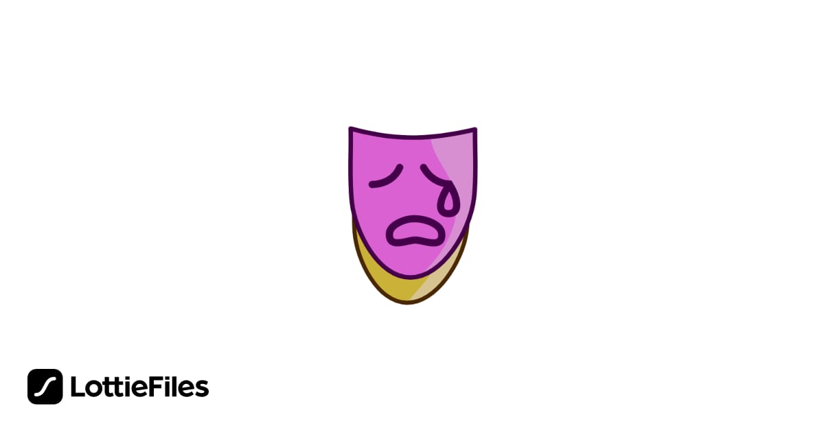 Free Theater masks Animation by Viacheslav Koshman | LottieFiles