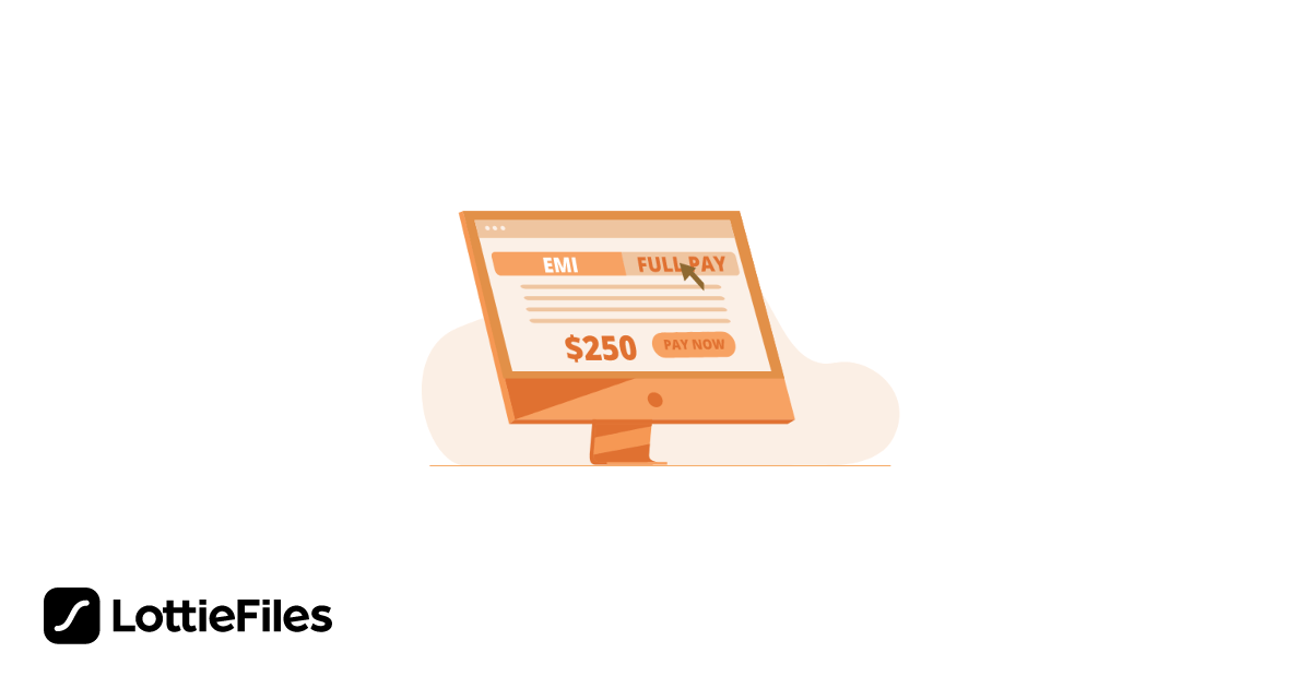 Free Partial Payment | EMI Animation by Meetanshi Inc | LottieFiles