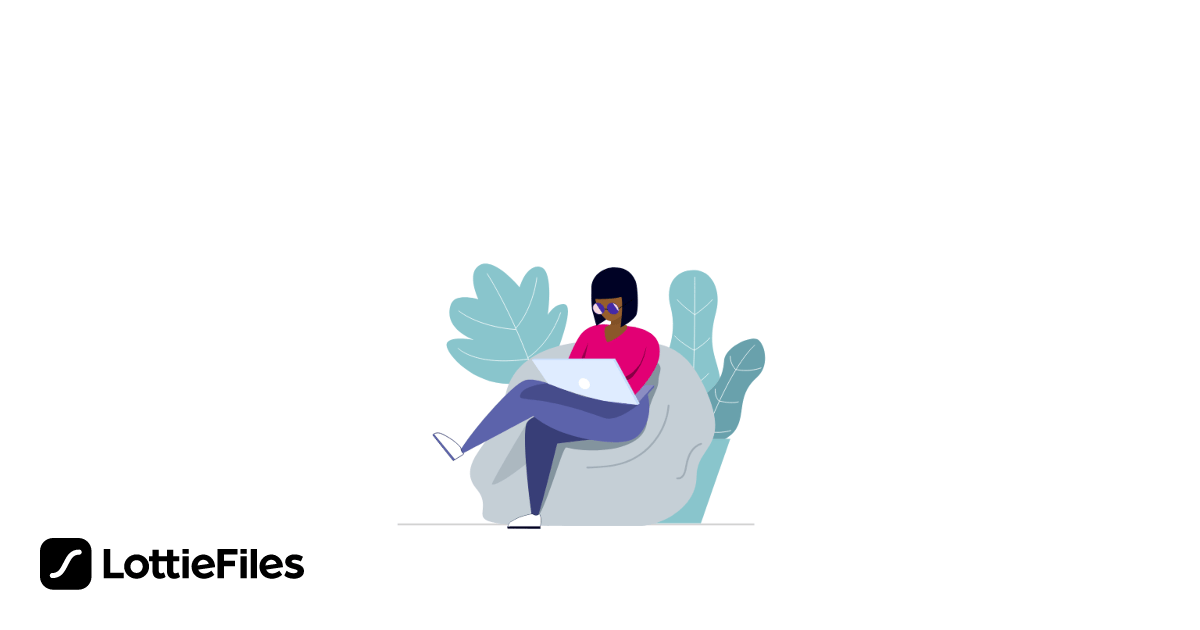 Free Topset Girl Chilling Animation by Uche Azinge | LottieFiles