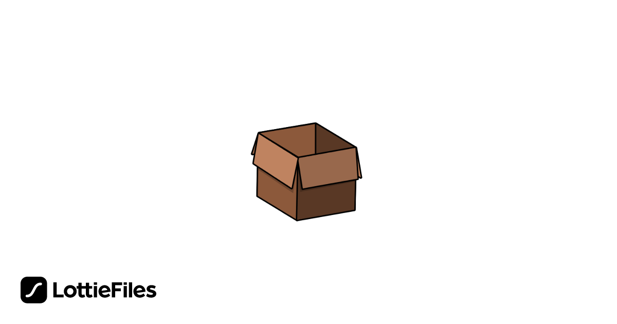 Free Cardboard Box Animation by Ocean Max | LottieFiles