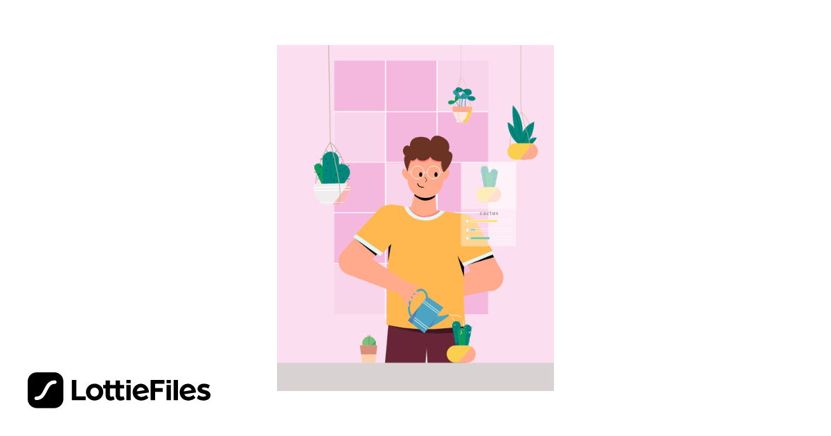 Free watering plants Animation by mvsaffa | LottieFiles