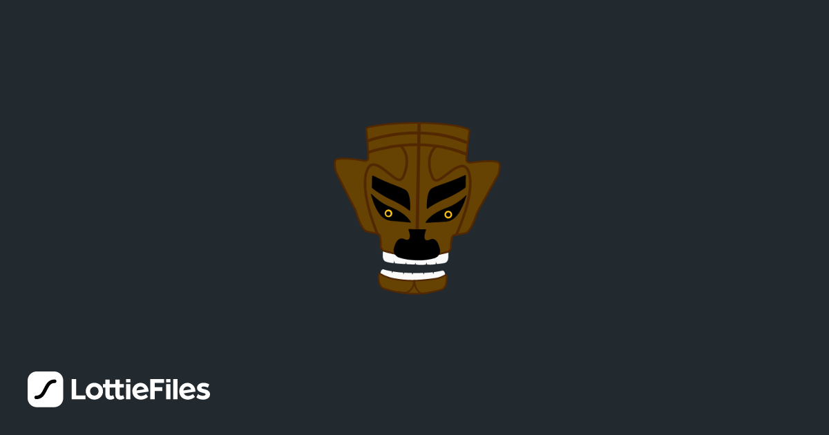 Free tiki Animation by yanis mondor | LottieFiles