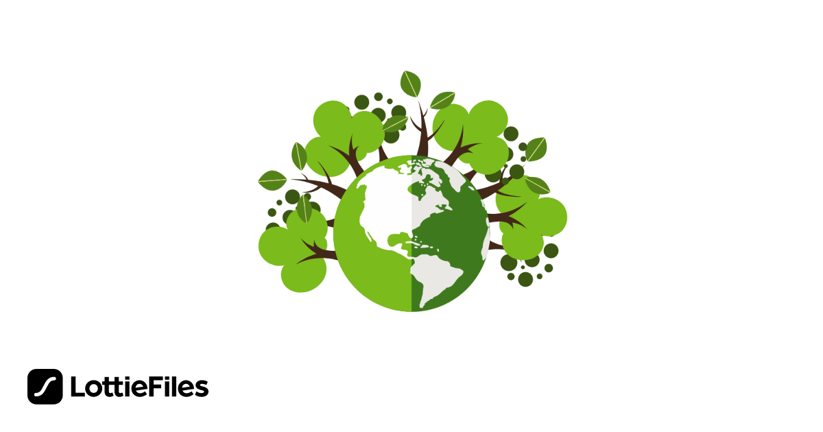 Free Greenify the Earth Animation by Israfil Ahmedov | LottieFiles