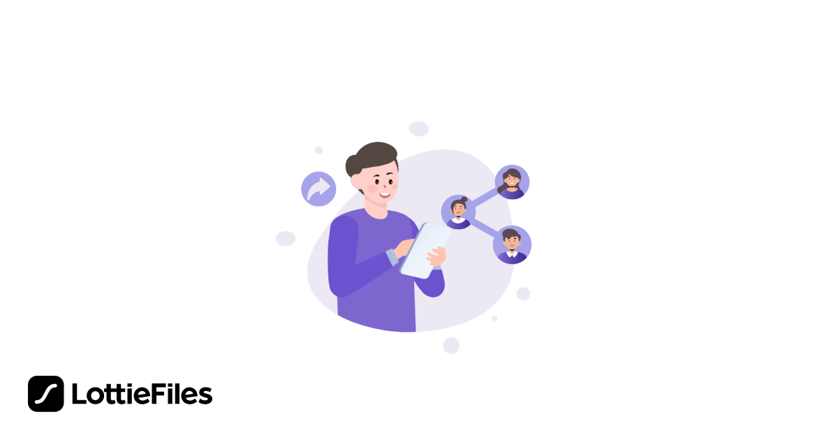 Free Share Animation by Mahendra Bhunwal | LottieFiles