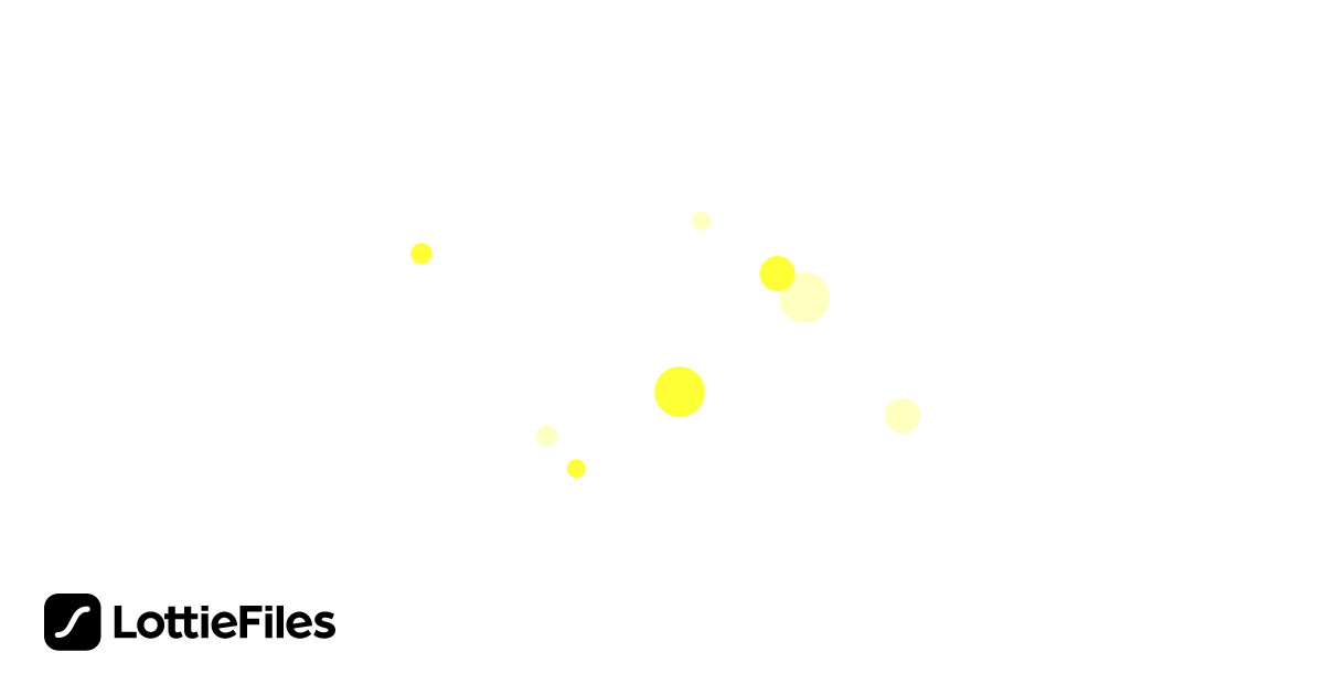 Free yellow jumping dots Animation by Ziska Thalhammer | LottieFiles