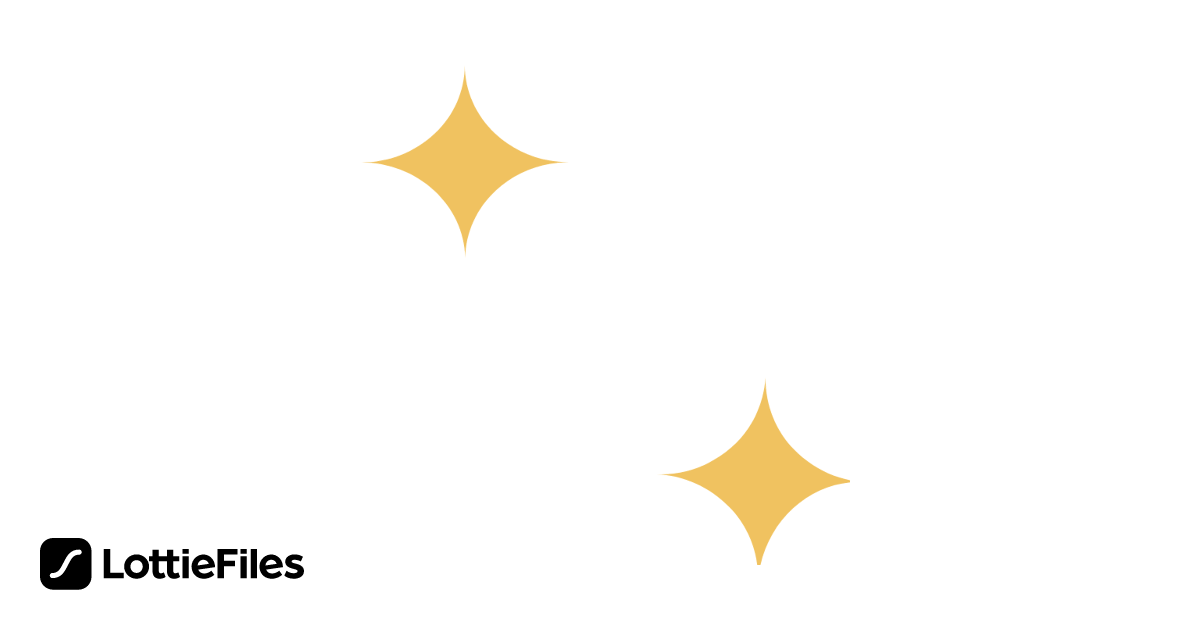 Free sparkles Animation by Connor Finley | LottieFiles