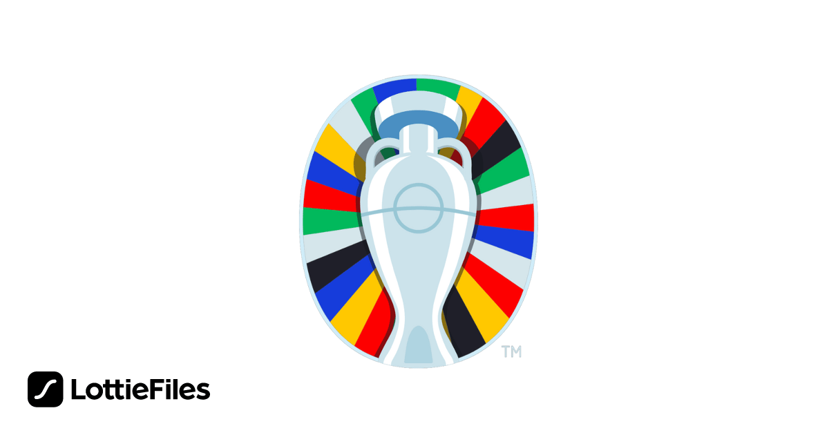 Free Euro 2024 Logo Loop Animation by Mau Ali | LottieFiles