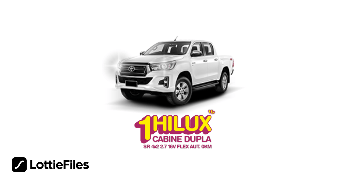 Free Hilux Apcap Animation by Ian Lopes | LottieFiles