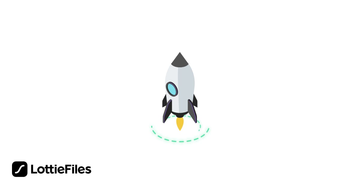 Free rocket launch Animation by Manuel Sanchez | LottieFiles