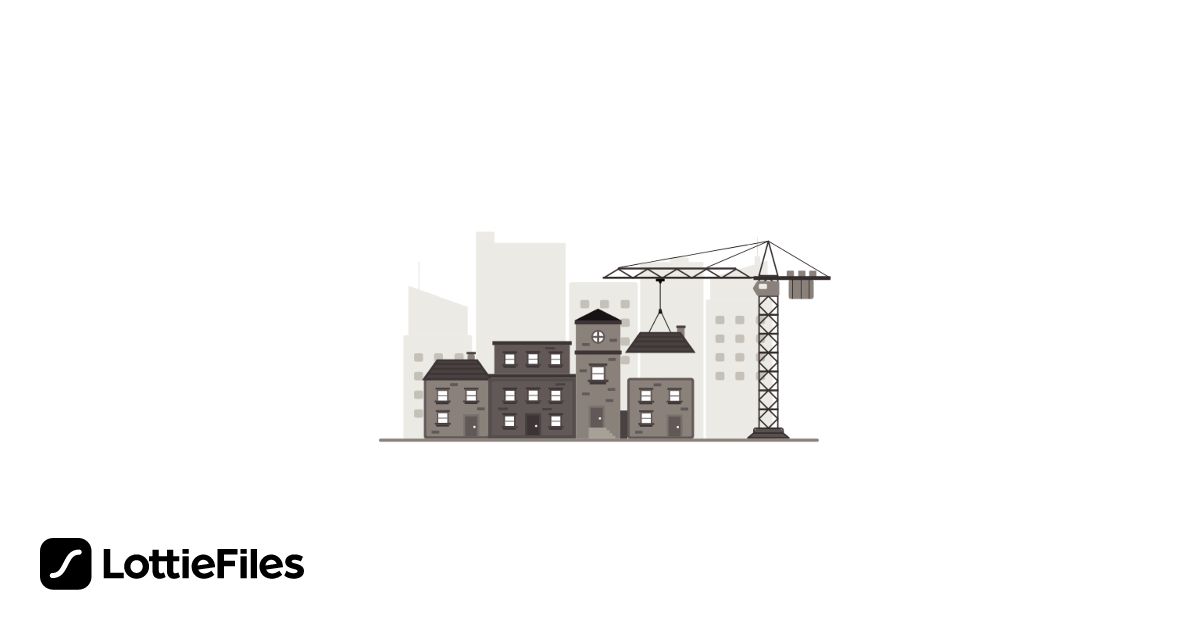 Free Construction site Animation by Alexandru Acea | LottieFiles