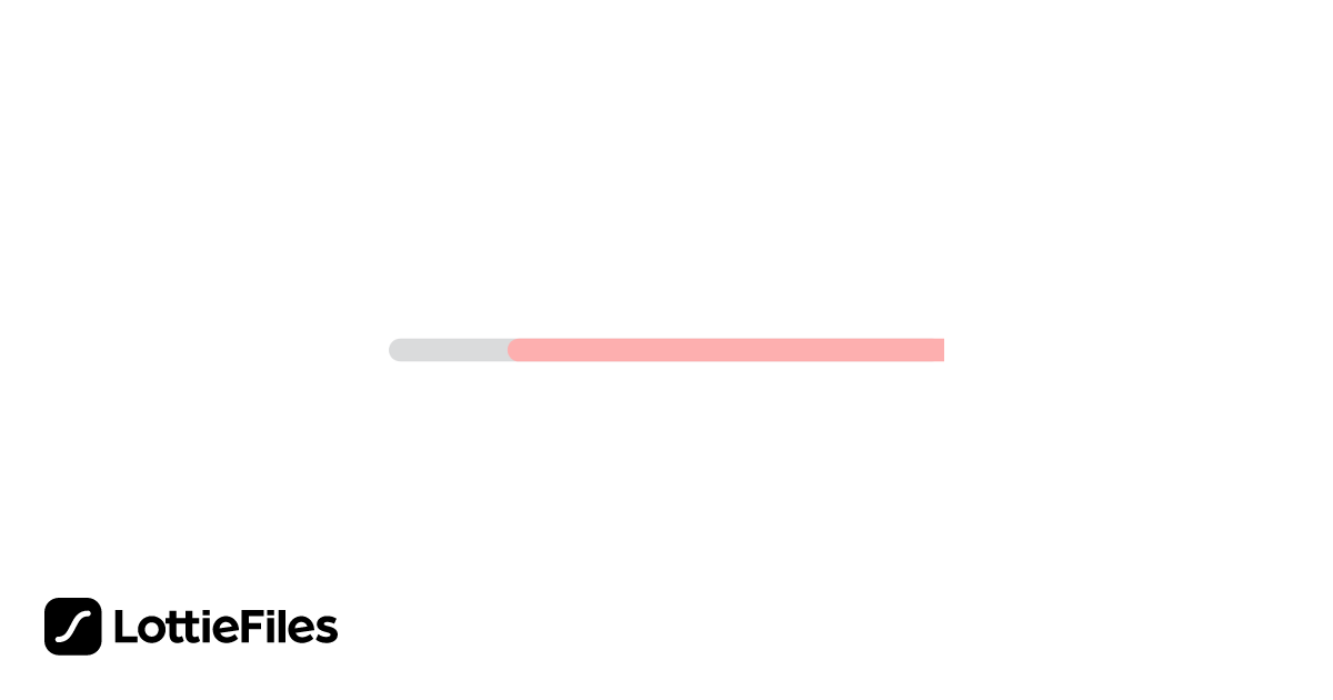 Free dark progress bar Animation by Amir Almohamed | LottieFiles