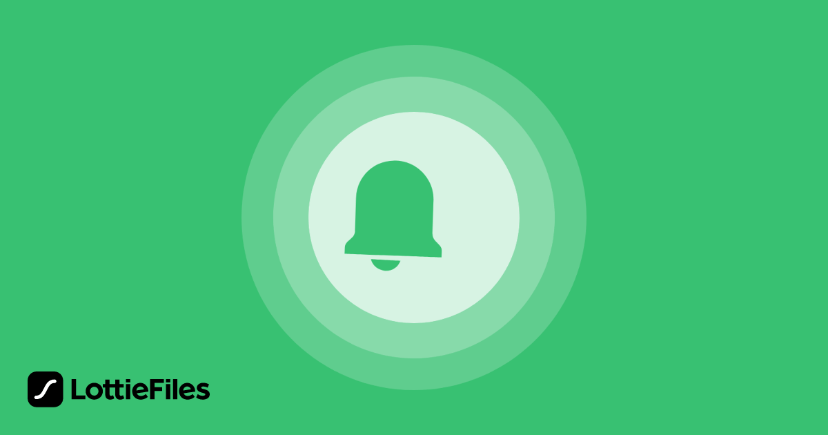 Free Bell animation Animation by Jaime Ascanio | LottieFiles