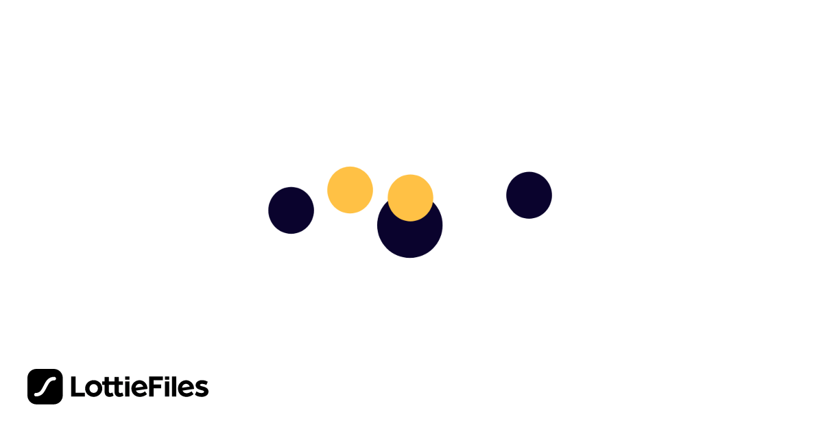 Free jumping dots Animation by Bisola Ogunye | LottieFiles