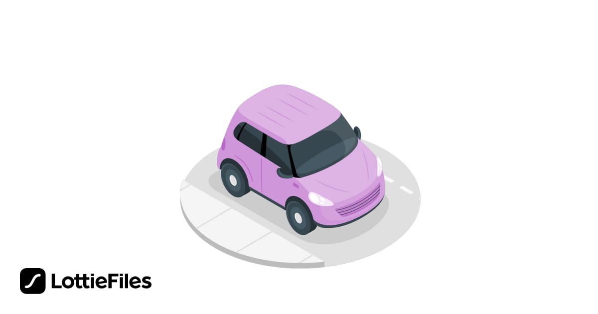 Free Car Driving Animation by Sam Rossi | LottieFiles