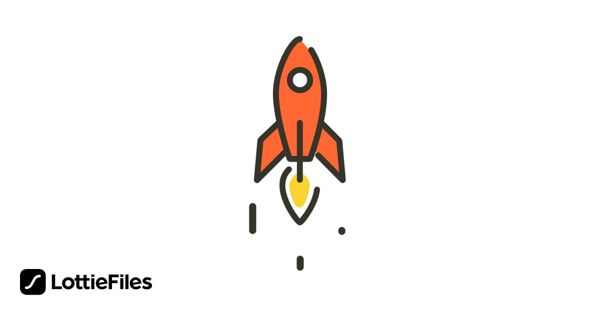 Free Rocket Animation by Yoshyko | LottieFiles
