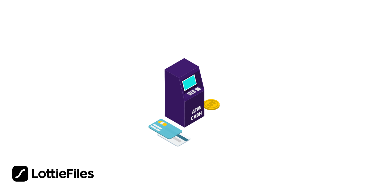 Free ATM Animation by Mustafa Nada | LottieFiles