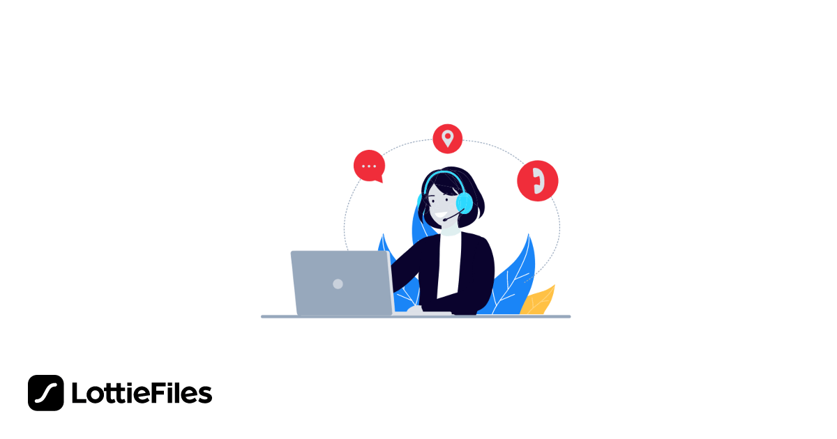 Free customer engagement Animation by Bisola Ogunye | LottieFiles