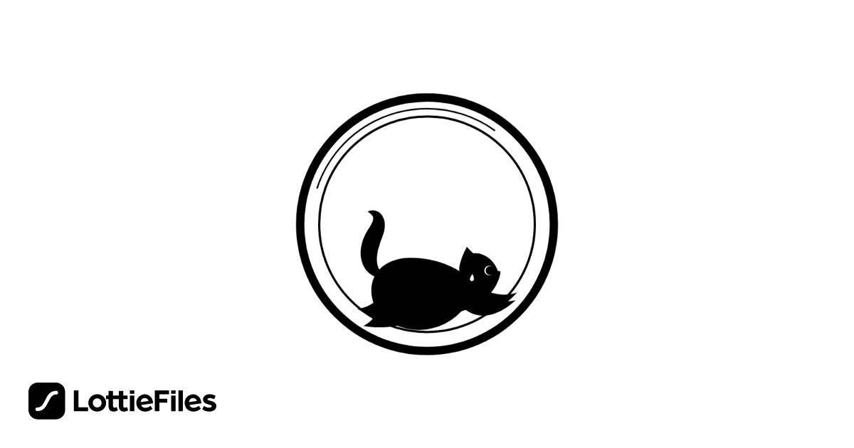 Free Cat Workout Wheel Loading Animation Animation by Arka Bhowmik ...