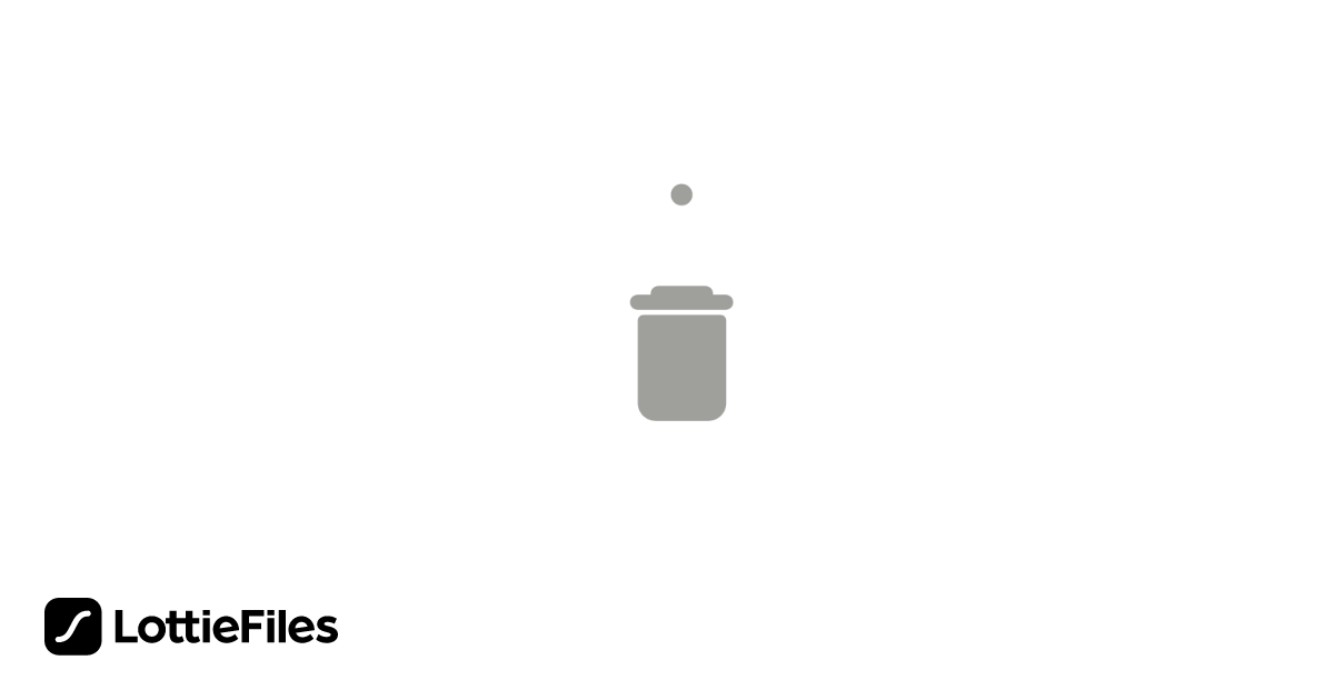 Free trash Animation by PARIsa | LottieFiles