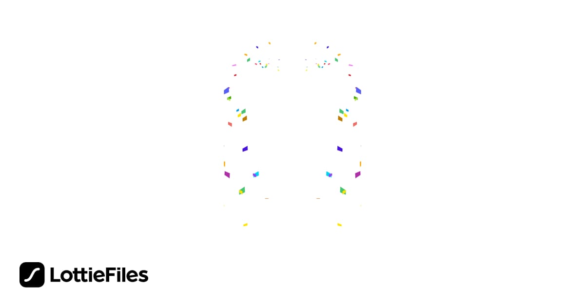 Free Confetti - long video Animation by Tom Fabre | LottieFiles