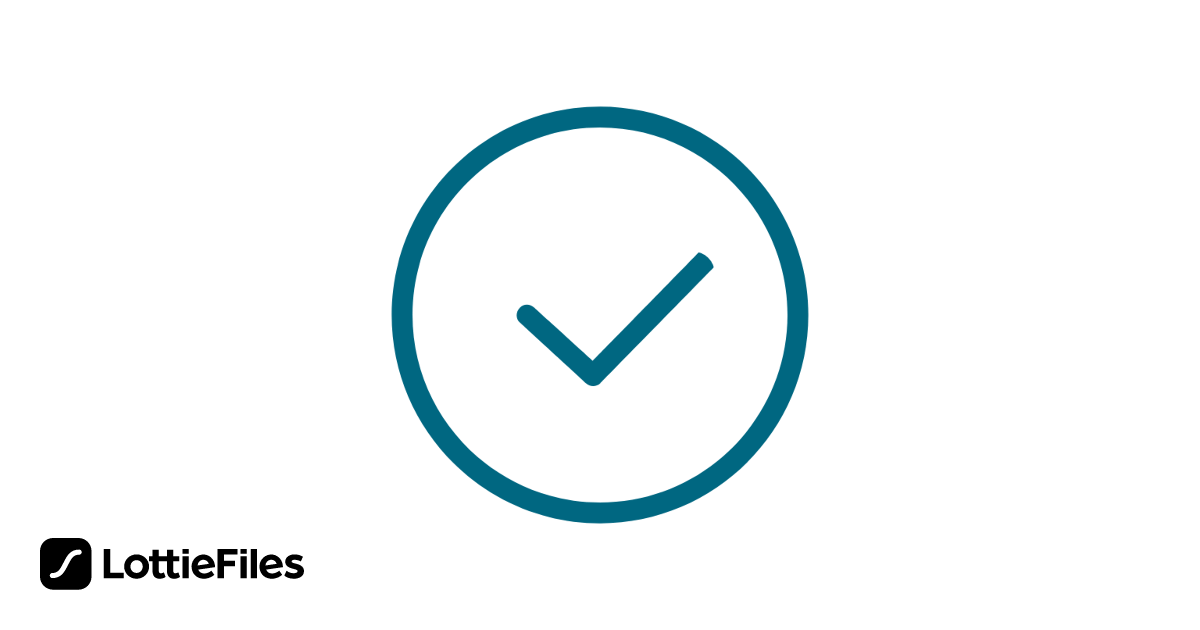 Free Tick Animation by Mikael | LottieFiles