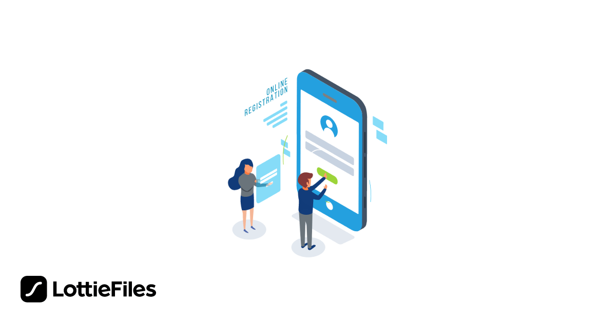 Free Registration animation Animation by Dmytro Korolkov | LottieFiles