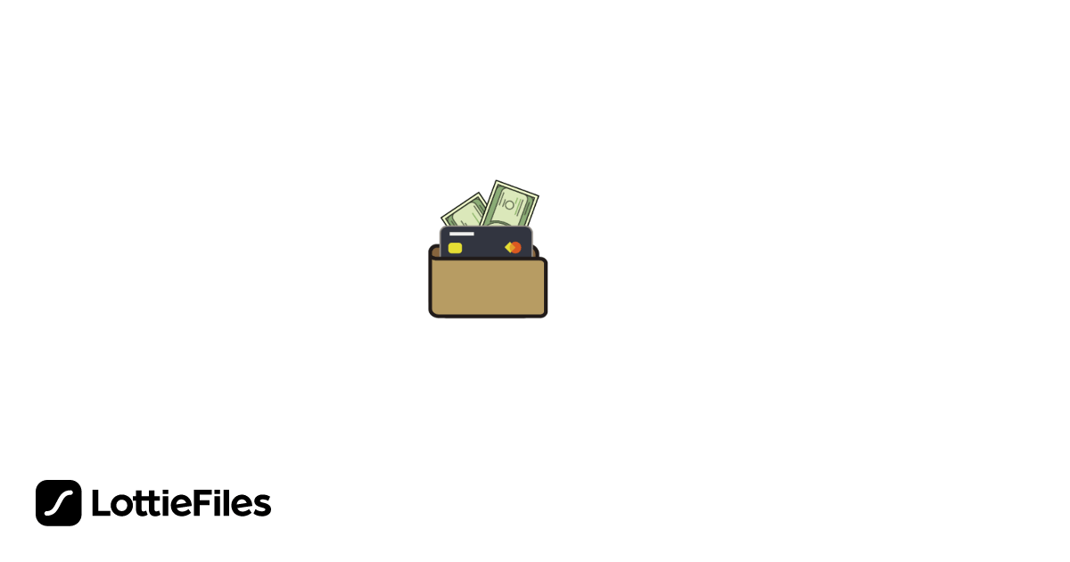 Free Wallet Animation by Victor Del Bono | LottieFiles