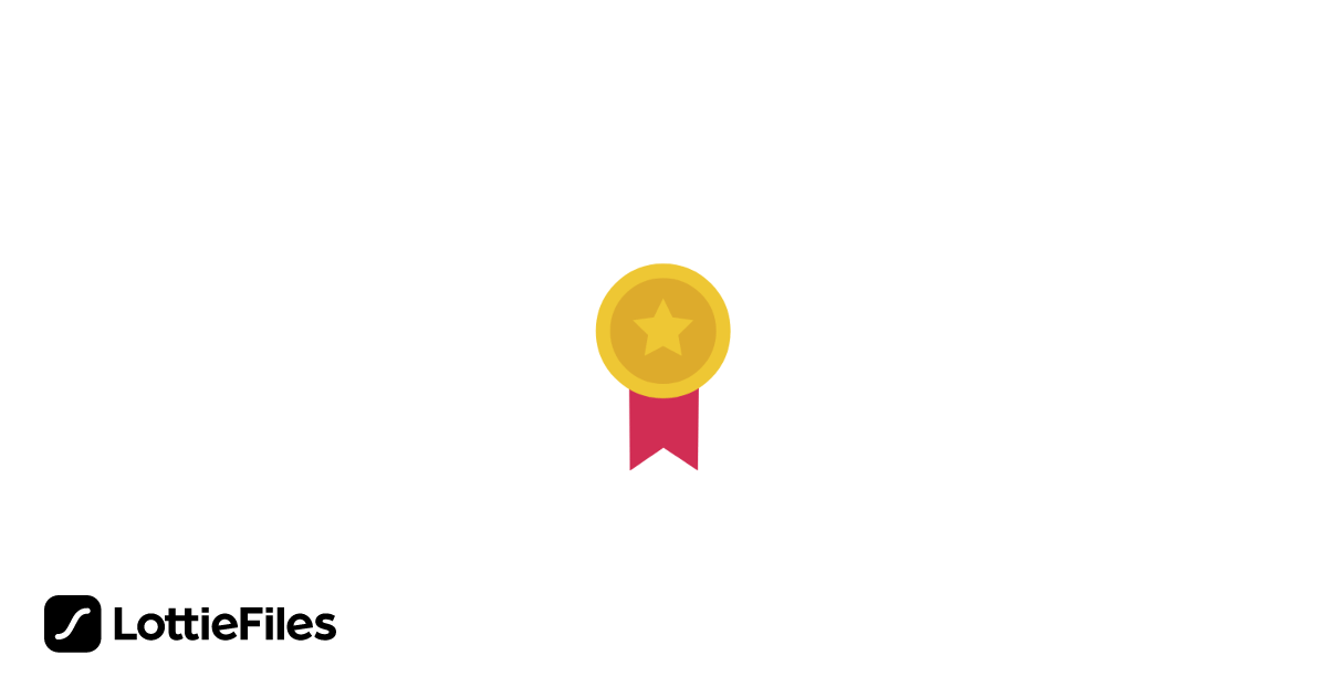 Free Medal Animation by Guilhem Brancart | LottieFiles