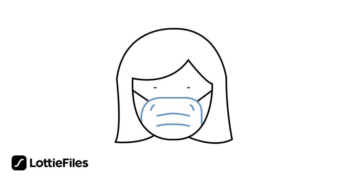 Free girl face mask Animation by Sheraz Khan | LottieFiles