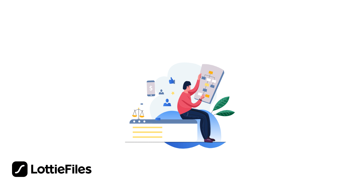 Free create diagramming Animation by Aexr Graphics | LottieFiles