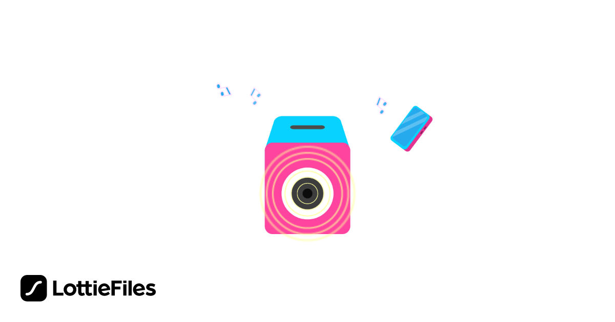 Free Speaker box Animation by Abdul Murshed | LottieFiles