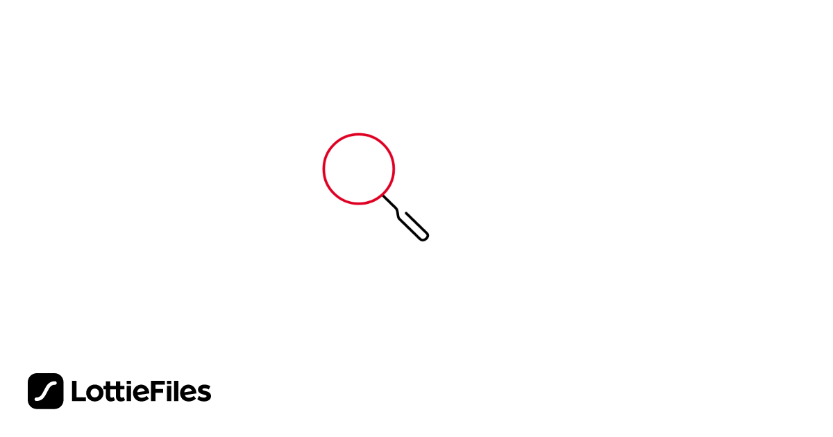 Free Search | Icon Animation Animation by Akash Bondge | LottieFiles