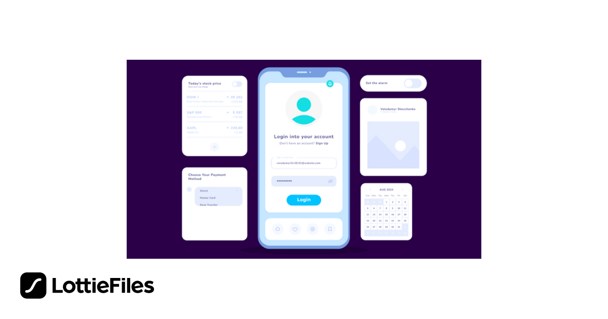 Free Lottie phone Animation by Vitalii K | LottieFiles